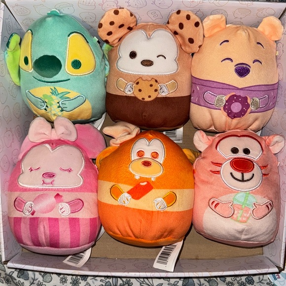 Squishmallows | Toys | Disney Scented Squishmallow Series 2 Complete ...